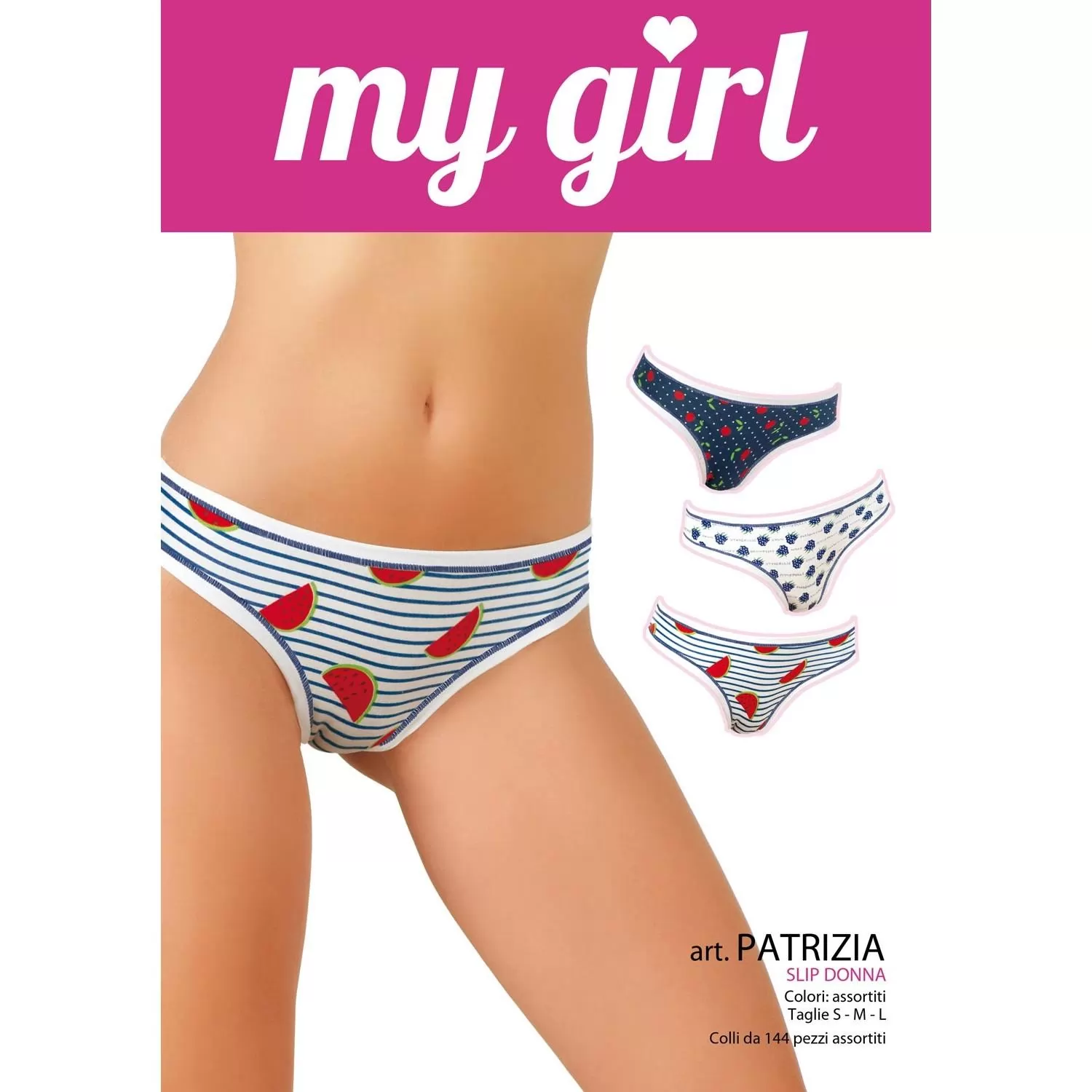 Жіночі трусики-сліпи JADEA Intimo Artu Арт.: PATRIZIA купити у Києві та Україні оптом